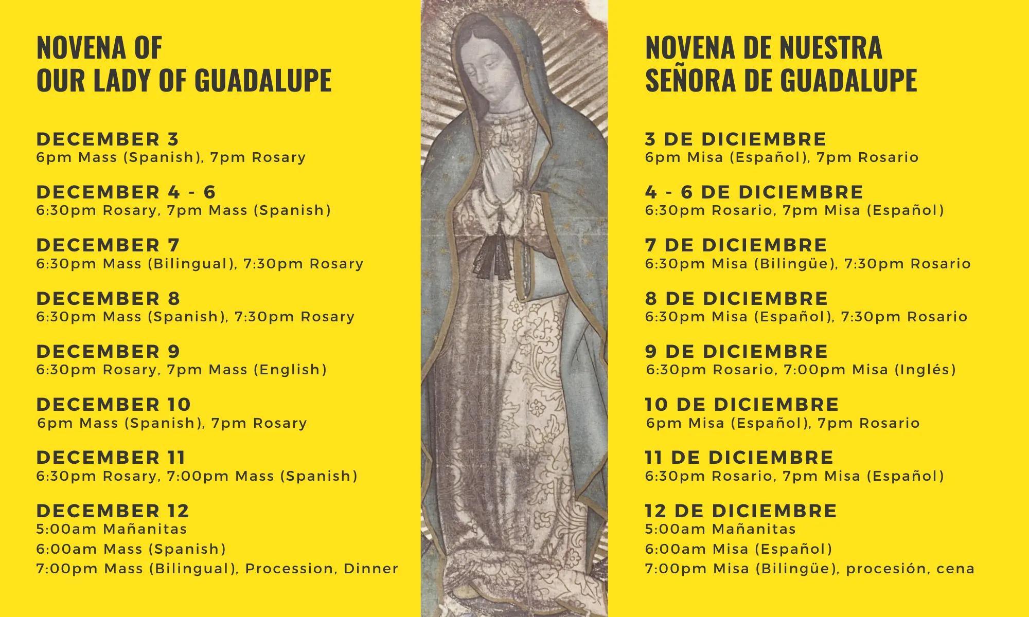 La Novena: ¡9 Días De Fe Y Oración! | Iglesia Del Pilar