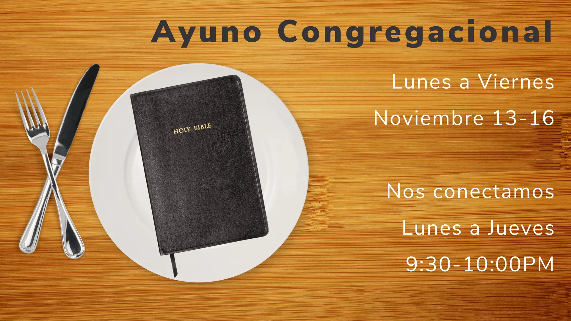 Ayuno Congregacional: ¿Cómo Fortalece Tu Fe? | Iglesia Del Pilar